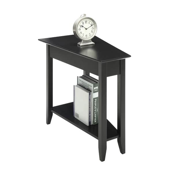 Convenience Concepts American Heritage Wedge End Table with Shelf - On ...