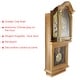 Bedford Clock Collection Classic 26" Deco Wall Clock with Pendulum ...