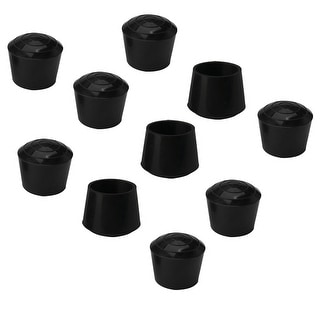 Rubber Furniture Table Leg Cap Tip Cup Feet Cover 1" Inner Dia 10pcs ...
