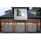 2-Light Large Outdoor Pyramid Matte Exterior Wall Lantern Sconce Light ...