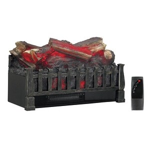 Electric Log Set 400 Sq Ft Heater, Faux Logs Insert with Lifelike ...
