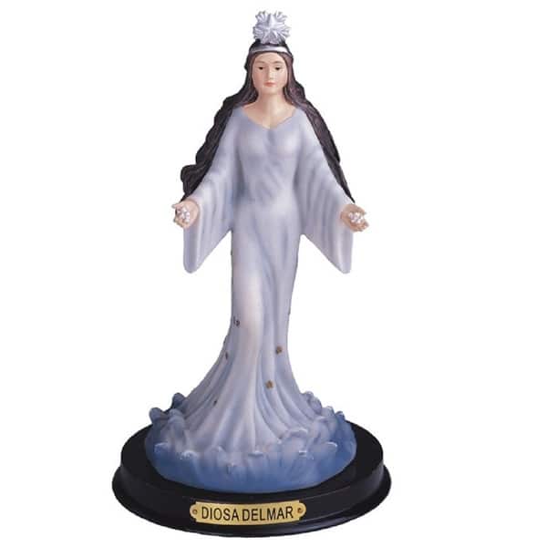 Q-Max 9"H Diosa Del Mar Statue Goddess of the Sea Yemaya Holy Figurine ...