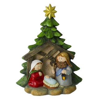 9.25" Children's First Tabletop Nativity Scene Christmas Decoration ...