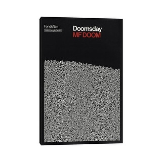 iCanvas "Doomsday By MF Doom Lyrics Print" by Reign & Hail Canvas Print ...