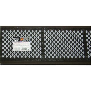 Amerimax 6-1/2 In. x 3 Ft. Brown Vinyl Gutter Guard with Filter - 1 ...