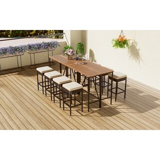 Foldable Tabletop Picnic Beer Table Camping Chairs Conversation Sets ...