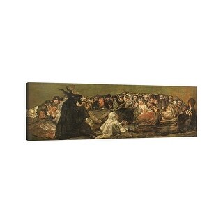 iCanvas "The Witches' Sabbath (The Great He-Goat), c.1821-23" by ...