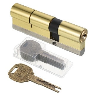 32.5/57.5 (90mm Overall) European Double Lock Cylinder with Keys ...