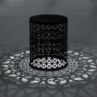 Versatile Solar-Powered Side Table for All Settings, Enhancing Ambiance ...