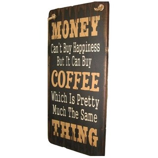 Cowboy Signs Wood Wall Hanging Western Money Happiness Coffee - Bed ...