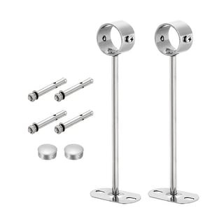 4 Set Ceiling Mount Curtain Rod Bracket - Bed Bath & Beyond - 42325435