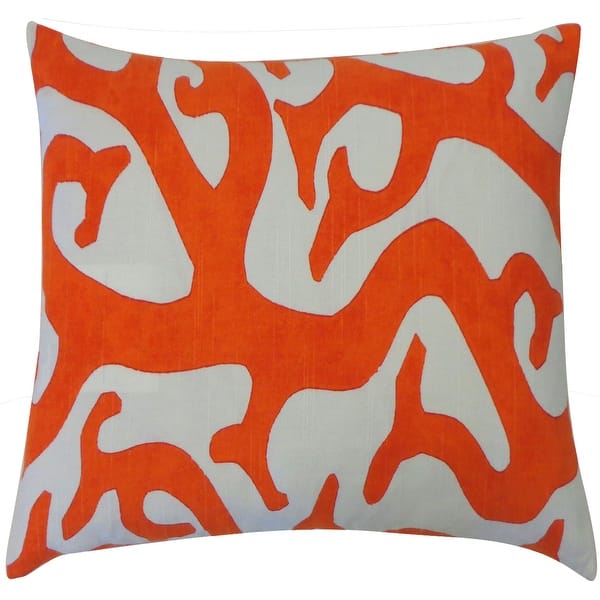 Jiti Indoor Reef Patterned Nautical & Coastal Abstract Cotton Accent ...