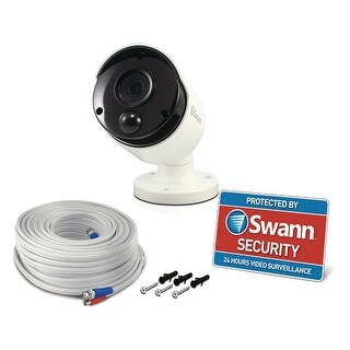 Swann SWPRO-5MPMSB-US 5MP PIR Motion Sensors and 100' of Night Vision ...