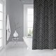 STRAND BLACK & WHITE Shower Curtain By Erin Vanessa - Bed Bath & Beyond ...