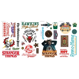 Stranger Things Season 4 Icons Peel and Stick Wall Decals by RoomMates ...