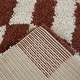 Luther Abstract Checkered Modern Shag Area Rug - Bed Bath & Beyond ...
