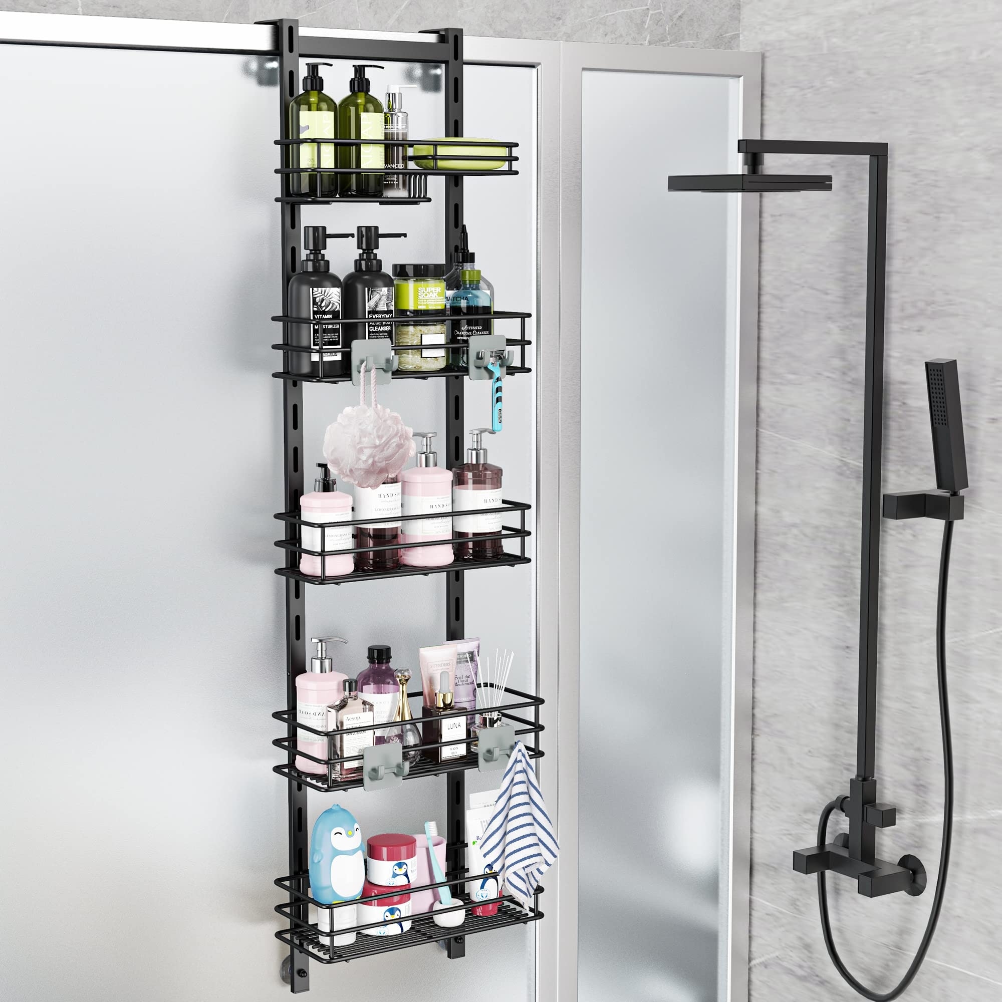 Shower hanging shelf store