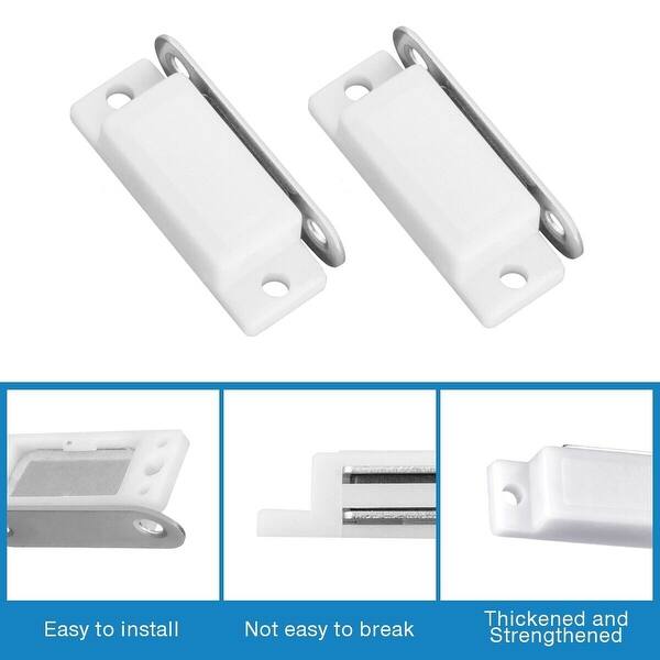 20 Pack Magnetic Cabinet Door Latch Closures Kitchen Cabinet Cupboard ...
