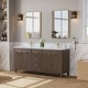 Palos Bath Vanity with Grain Composite Stone Top without Mirror - Bed ...