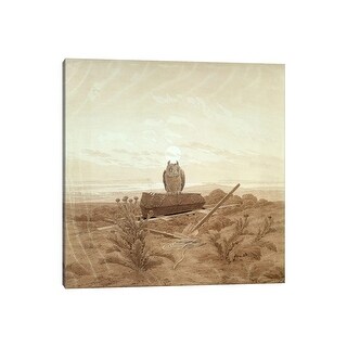 iCanvas "Landscape with Grave, Coffin and Owl " by Caspar David ...