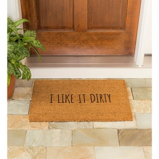 "I Like It Dirty" Coir Door Mat - Bed Bath & Beyond - 38433539