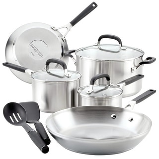 Stainless Steel Cookware Set, 10-Piece - Bed Bath & Beyond - 37503819