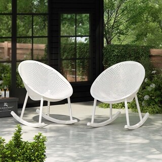 Outstanding Weather-Resistant Rocking Chair Set for Ultimate Outdoor ...