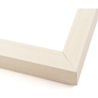 27x39 - 27 x 39 White Wash Flat Solid Wood Frame with UV Framer's - Bed ...