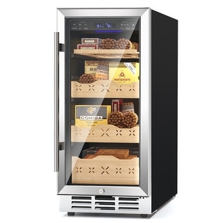 100L Compressor Electric Humidor 15Inch Thermoelectric Cigar Cooler ...