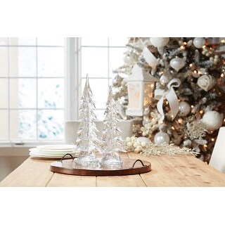 Clear Glass Pine Tree (Set of 2) - N/A - Bed Bath & Beyond - 42887442