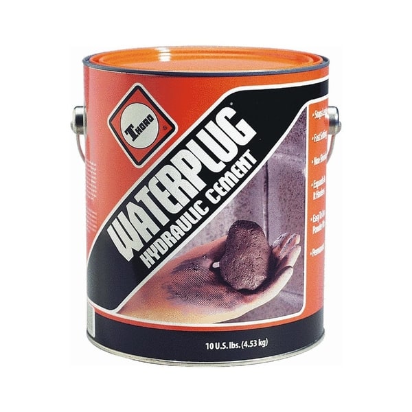Thoro T5002 Waterplug Hydraulic Cement , Gray, 10 Lbs - Bed Bath ...