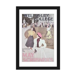 iCanvas "Wellesley College, by Miss Goodloe, illustration from the ...