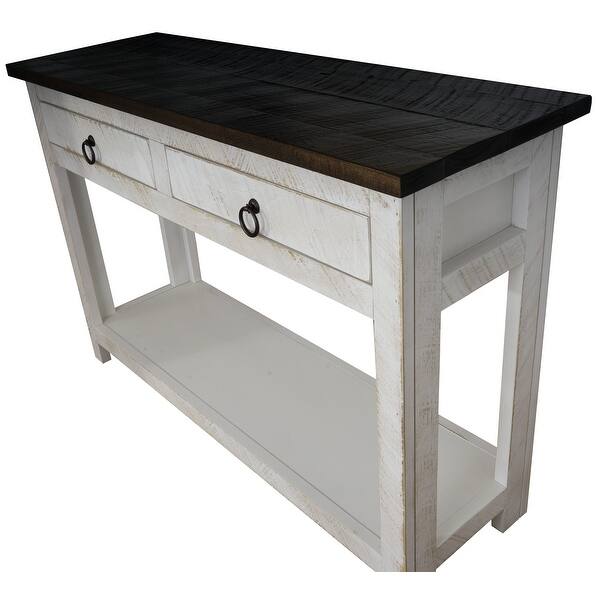 Talon Brands Rustic 2-tone Console Table - Bed Bath & Beyond - 35227130