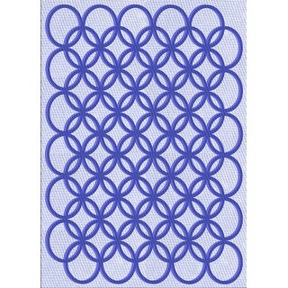 Ahgly Company Machine Washable Transitional Blue Ribbon Blue Area Rugs ...