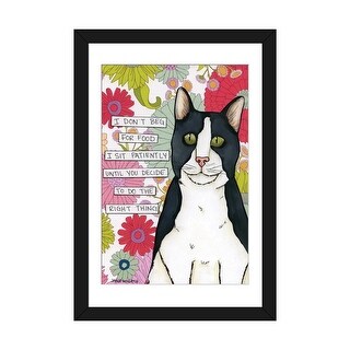 iCanvas "I Don't Beg" by Jamie Morath - Bed Bath & Beyond - 37449134