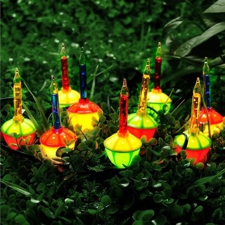 Joyfy Christmas Bubble String Light, 18 Bubbles Lights, 2 Pack of 9 ...
