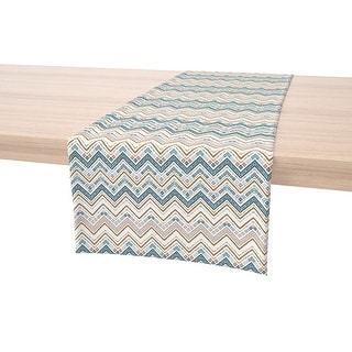 Fabric Textile Products, Inc. Table Runner, 100% Cotton, 16x108", Boho ...
