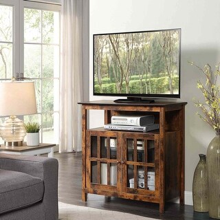 Big Sur Highboy TV Stand with Storage Cabinets for TV's up to 40 ...