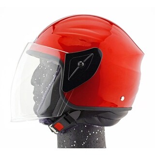 Motorcycle Motor Bike Scooter Safety Helmet 101 - red - Bed Bath ...