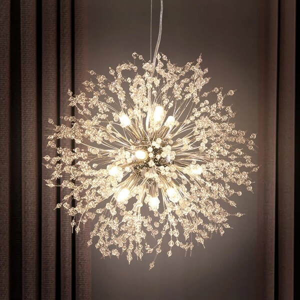 gold firework ceiling light