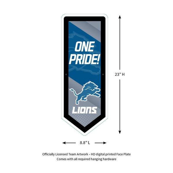 Detroit Lions LED Lighted Sign - Bed Bath & Beyond - 36525416
