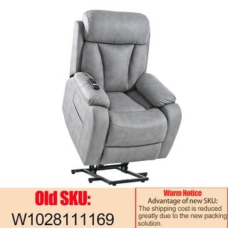 Ergonomic Power Lift Recline Chair with Power Remote Control, Home ...