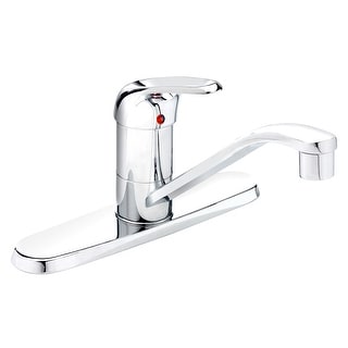 Belanger Single Handle Low-Arc Kitchen Sink Faucet, Polished Chrome ...