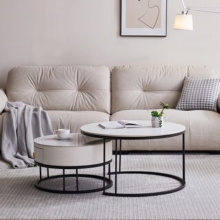 Modern Combination Coffee Table - Bed Bath & Beyond - 39089452