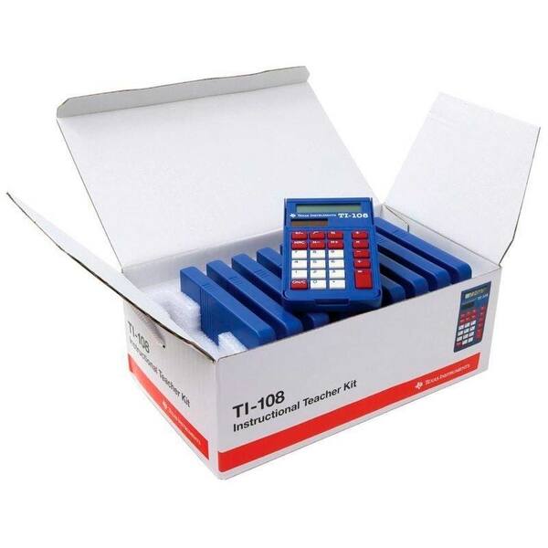 Texas Instruments TI-108 Solar Power Calculator, Set of 10 - Bed Bath ...