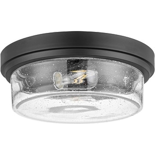 13 Inch Round Flush Mount ceiling lamp seeded glass ceiling light with ...