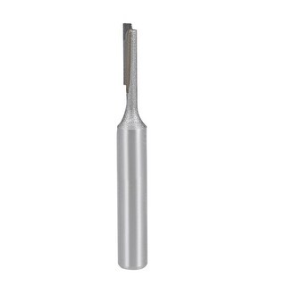 Router Bit 1/4 Shank 1/8" Cutting Diameter Straight Flute Carbide ...