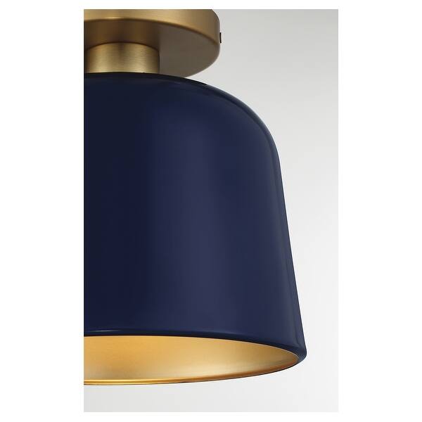 navy ceiling light