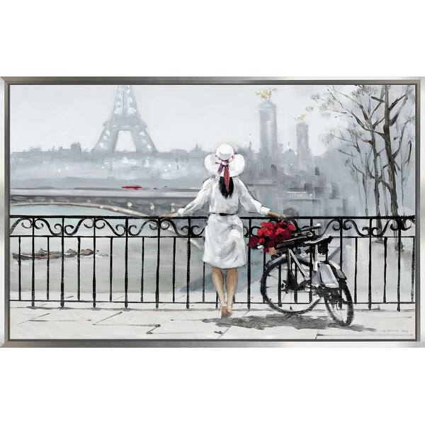 "Lady in Paris" by E. Anthony Orme Print on Floating Canvas - Bed Bath ...