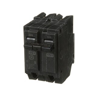 20 AMP Plastic THQL Double Pole Breaker 120-240V Black Circuit Breaker ...